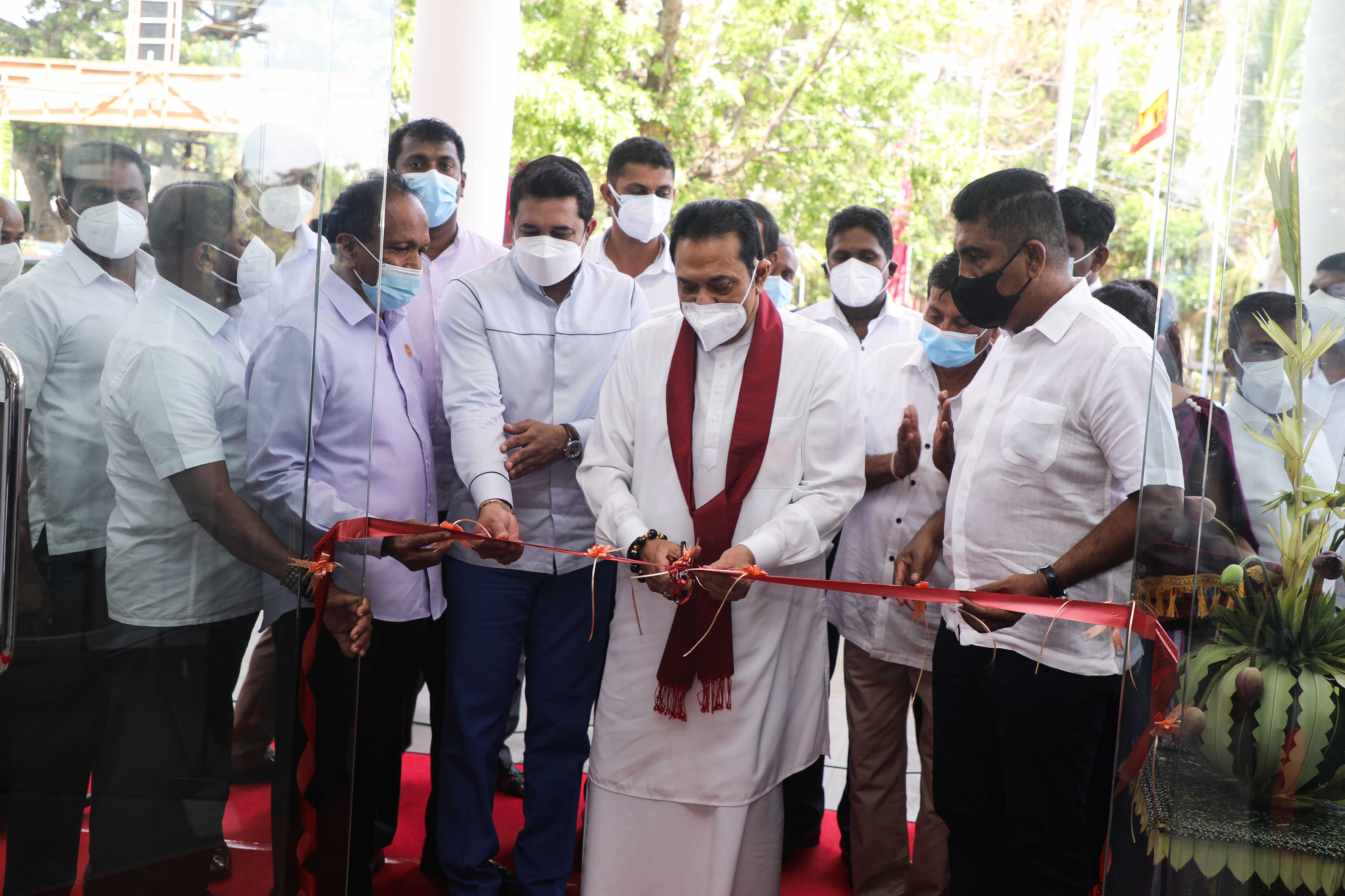 Narammala new Pradeshiya Sabha building and multipurpose building is ...