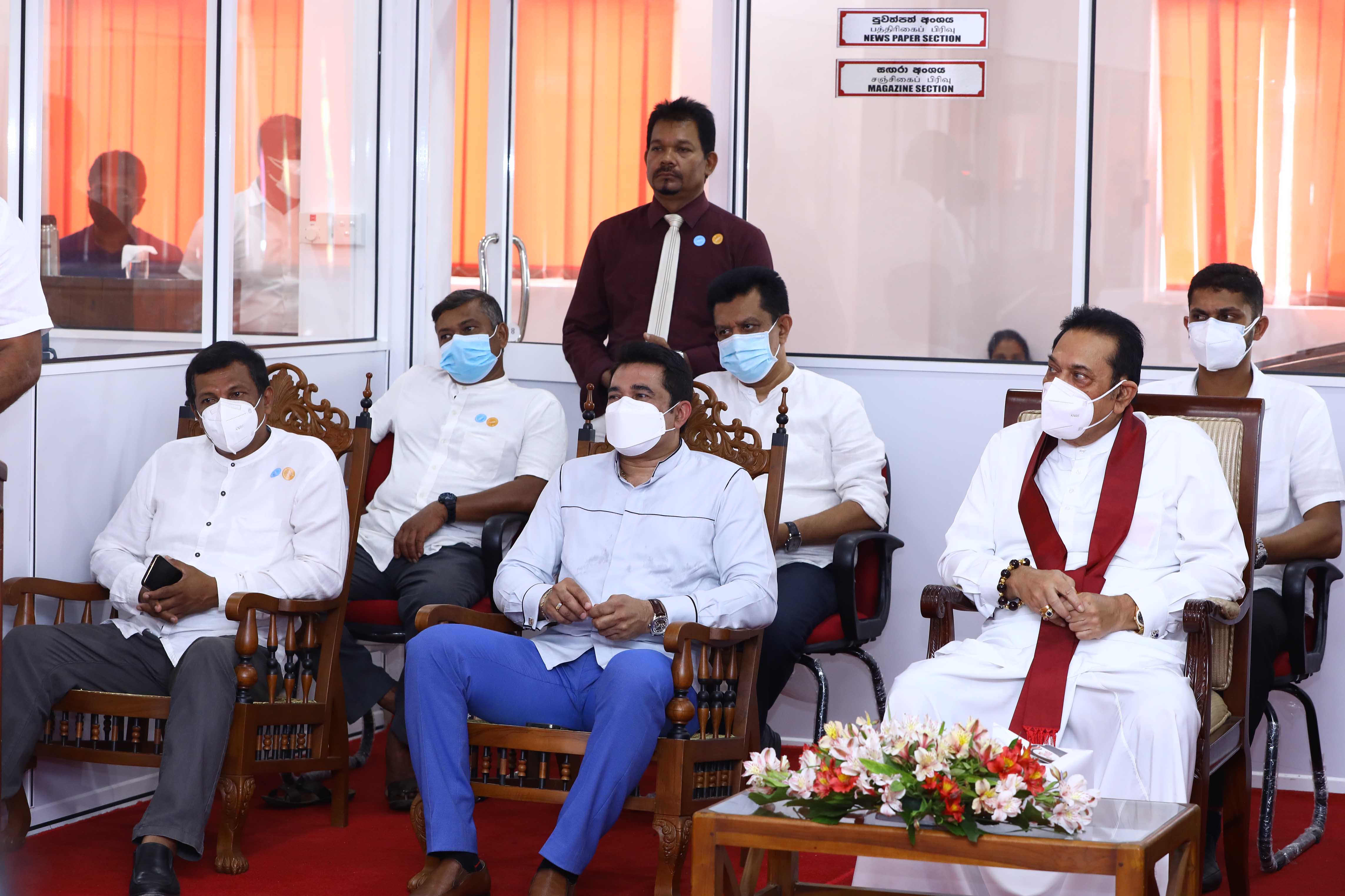 Narammala new Pradeshiya Sabha building and multipurpose building is ...